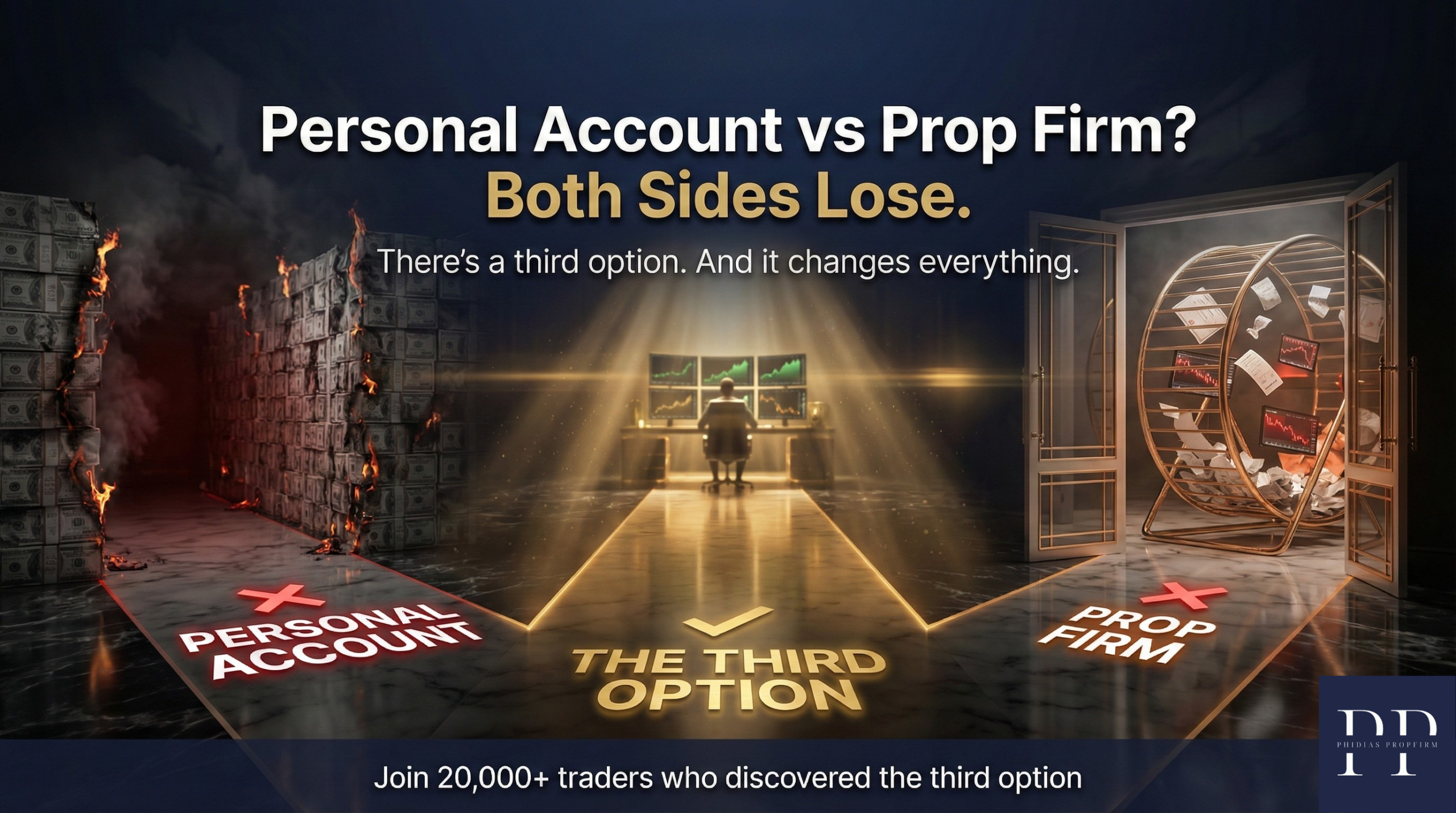 Personal Account vs Prop Firm? Both Wrong. Here's the Truth 2026
